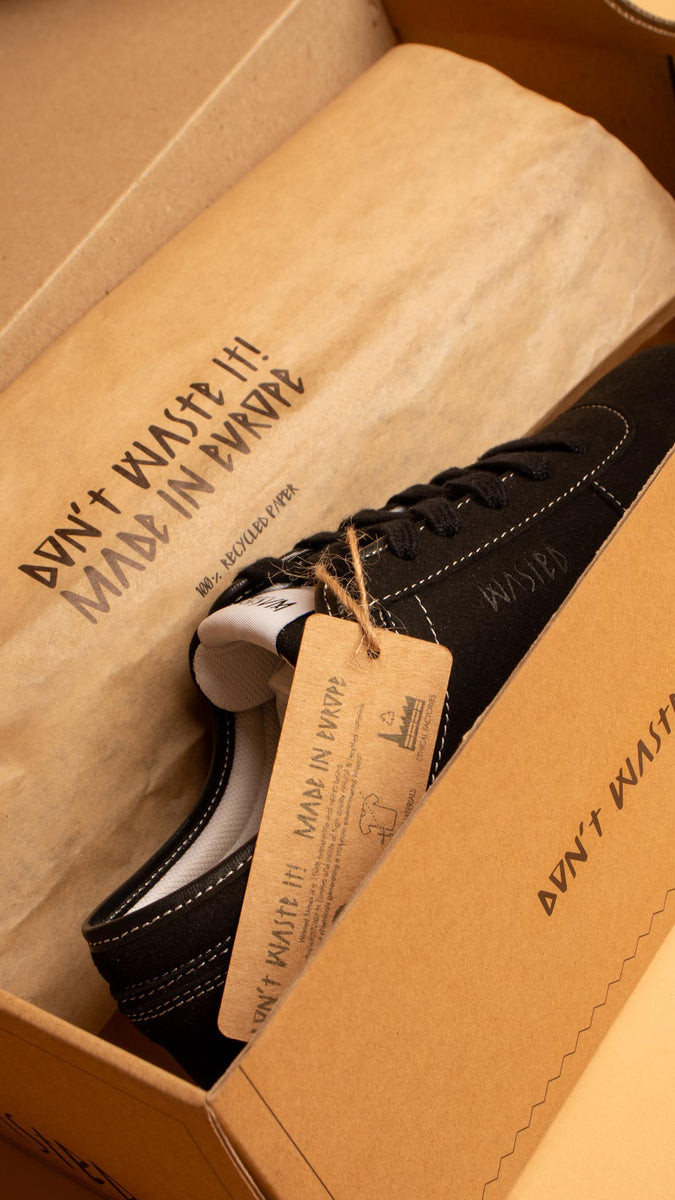 Redesigning our packaging – Wasted Shoes